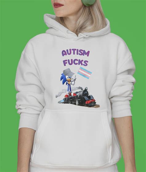 Sonic Autism Fucks Shirt T Shirt Hoodie Sweatshirt Robinplacefabrics