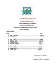 Understanding The Basics Of Management Information Systems Course Hero