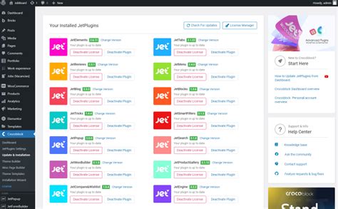 Cannot Update Crocoblock Plugins Due To License Error Crocoblock