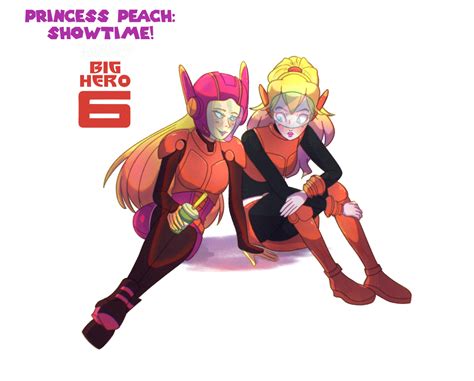 Princess Peach Showtime X Disney Big Hero 6 By Missplayer30 On Deviantart
