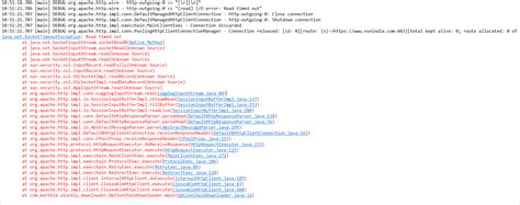 Get CloseableHttpClient Throws Java Net SocketTimeoutException Read Timed Out Stack Overflow