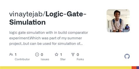 Github Vinaytejab Logic Gate Simulation Logic Gate Simulation With In Build Comparator