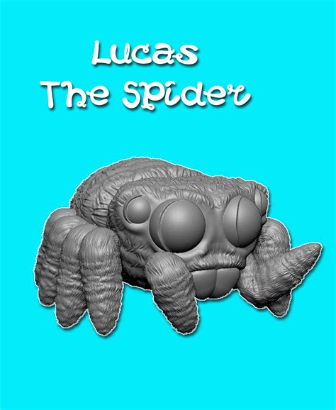 Lucas The Spider 3d Model By Plastiforge On Thangs