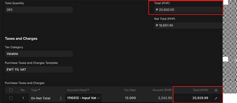Incosistent Amount In Purchase Order User Forum Frappe Forum