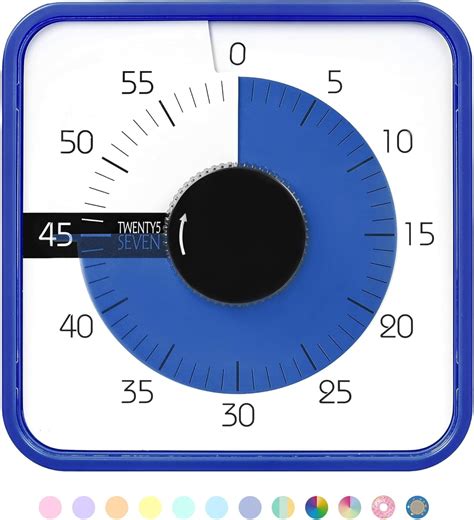 Countdown Timer 7 5 Inch 60 Minute 1 Hour Visual Timer U2013