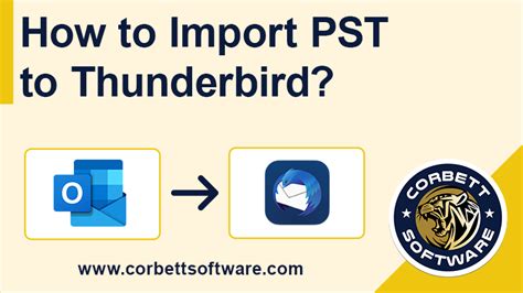 Import Pst To Thunderbird Withwithout Outlook