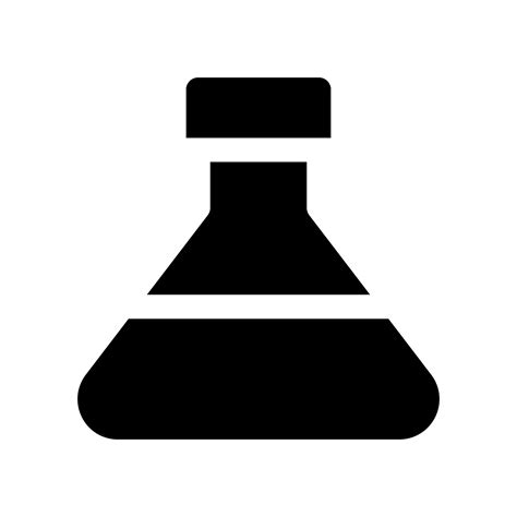 Flask Icon For Your Website Design Logo App UI Vector Art