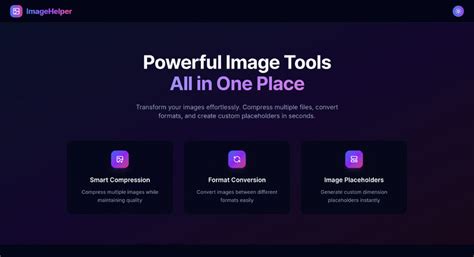 Webdevelopment Imageprocessing Nextjs Opensource Developertools