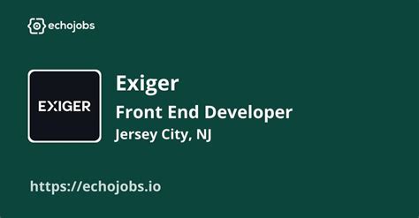 Hiring Front End Developer Jersey City Nj Git Typescript Angular