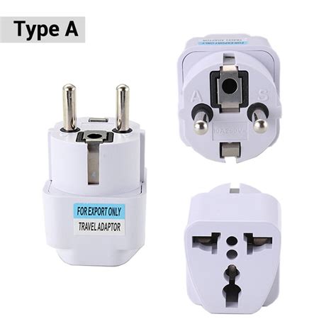Universal Eu South Korea Plug Adapter Converter Us Grandado