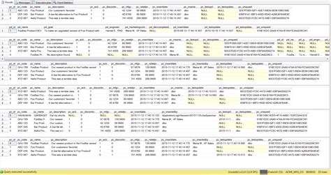 Beginner Example Script For Teaching Ddl And Cruddml Operations
