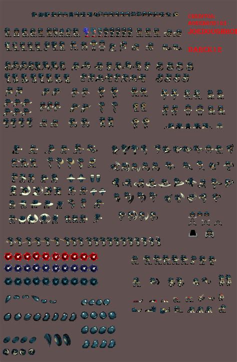 Lord X V2 Sprite Sheet By Darck12exe On Deviantart