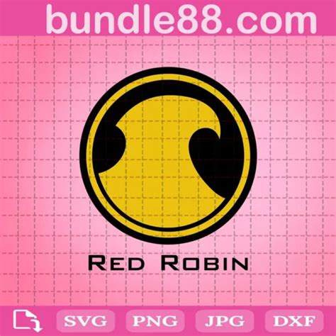Red Robin Logo Svg Svg Png Dxf Eps January 2026