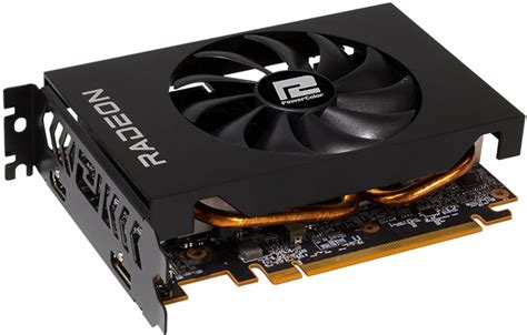 Видеокарта PowerColor Radeon RX 6500 XT ITX рассчитана на небольшие ПК