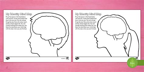 All About Me Identity Mind Map Teacher Made Twinkl