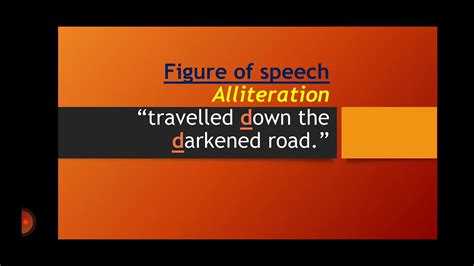 Alliteration Figure Of Speech Youtube