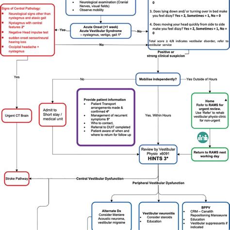 Vertigo Clinical Pathway Bppv Benign Paroxysmal Positional Vertigo Download Scientific