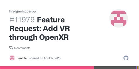 Feature Request Add Vr Through Openxr · Issue 11979 · Hrydgardppsspp