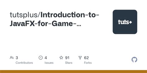 GitHub Tutsplus Introduction To JavaFX For Game Development