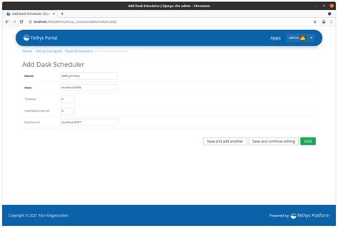 Setup Scheduler