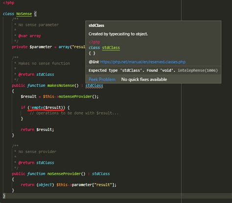 Return Type Declarion Incorrectly Resolved Issue Bmewburn Vscode Intelephense GitHub