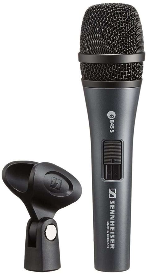Sennheiser e845 S Microfono Dinamico Supercardioide | FaceTheSound.com