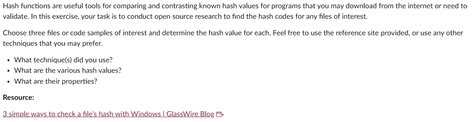 Solved Hash Functions Are Useful Tools For Comparing And
