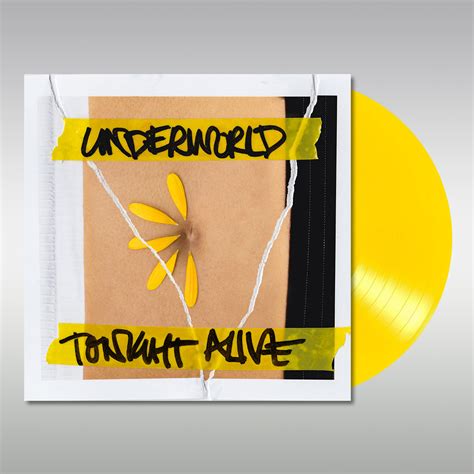 Tonight Alive Underworld 5th Anniversary Reissue Lp Yellow Vin