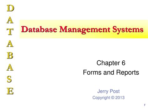 ppt database management systems powerpoint presentation free