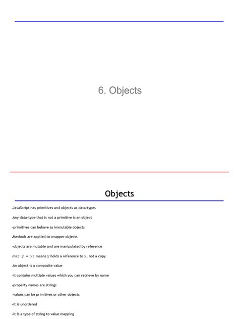 Objects Pdf Method Computer Programming Constructor Object Oriented Programming