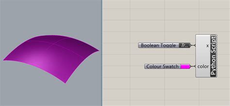 Grasshopper Object のcolorを変える Digiarchi