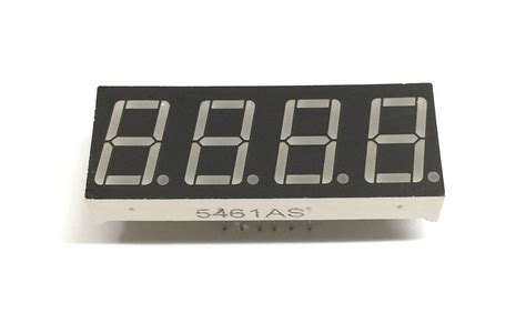 display led 7 segmentos 4 digitos vermelho 0 56 catodo comum