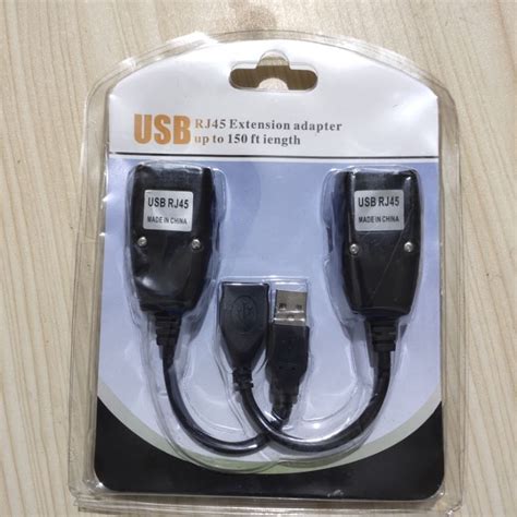 Usb Cat5cat5e6 Rj45 Ethernet Extender Lan Extension Cable Lan Adapter