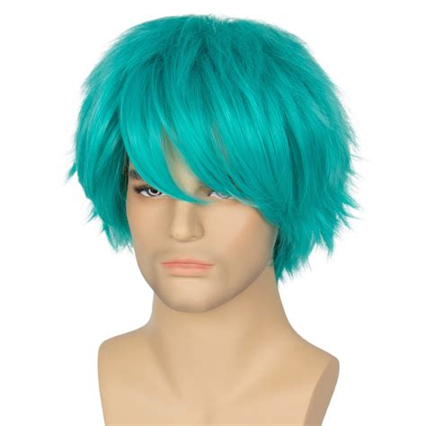 Teal Hair Men