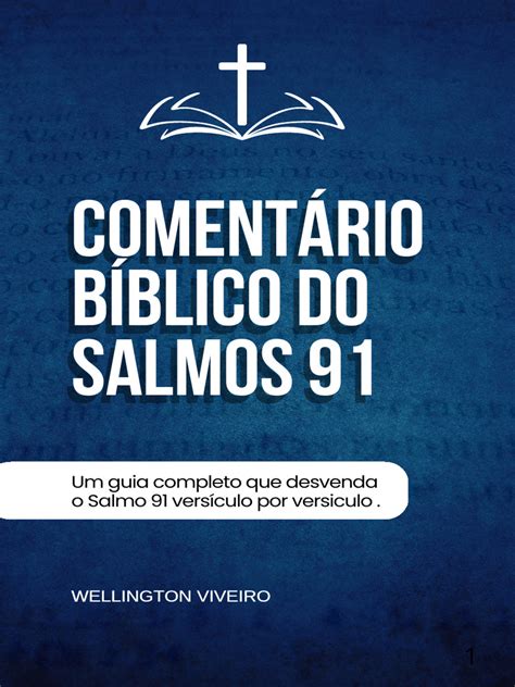 Comentário Completo Sobre Salmos 91 Pdf Deus Salmos