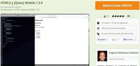Curso básico de HTML5 online y gratuito
