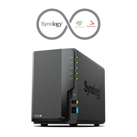 Synology Diskstation Ds224 2 Bay With Intel Celeron J4125 Quad Core Processor Shopee Singapore