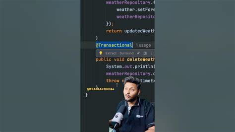 Transaction Rollbacks Coding Springplatform Javaframework