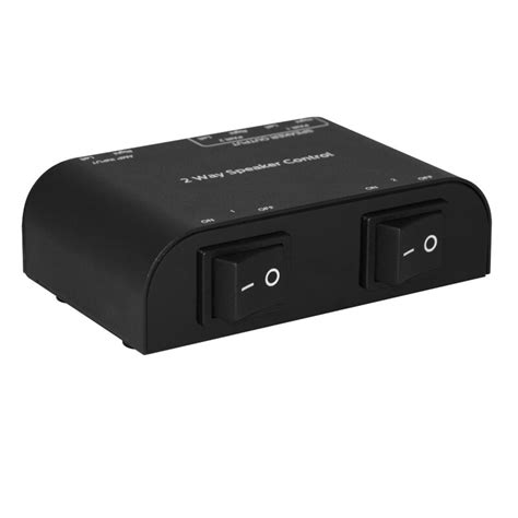 Buy Wholesale China Gen 266 2 Way Speaker Switch With Terminal Clamps Hdmi Audio Converter