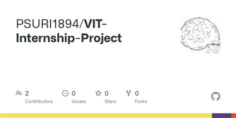 Github Psuri1894vit Internship Project