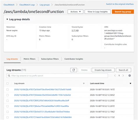 Operating Lambda Logging And Custom Metrics Aws Compute Blog