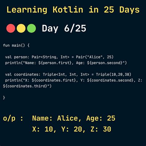 vikas adhe on linkedin kotlin programming learningjourney day5 pair triple whileloop…