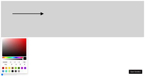 Arrow Transformer Forked Codesandbox
