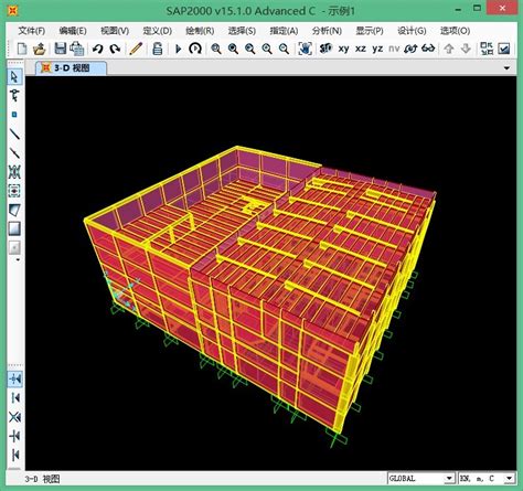 Bim结构设计软件pdst Sap2000接口 Bim族样板模型 筑龙bim论坛