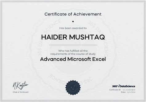 Haider Mushtaq On Linkedin Excelcertified Advancedexcel Excelskills Dataanalysis Efficiency