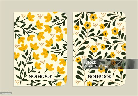 추상 꽃 패턴 노트북 페이지 표지 디자인 아름답고 우아한 Templatesfor 일기 저널 카탈로그 앨범 책 그림책 교과서에 대한 스톡 벡터 아트 및 기타 이미지 Istock