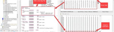 Include Bin Binary Files In A Gnu Linker File Mcu On Eclipse