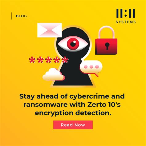 Defend Against Ransomware With Zerto 10s Encryption Detection