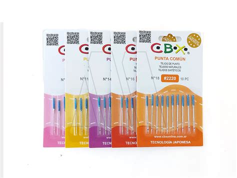 Agujas P Maquina Cbx X 10un Agujas Y Accesorios Para Maquina Agujas