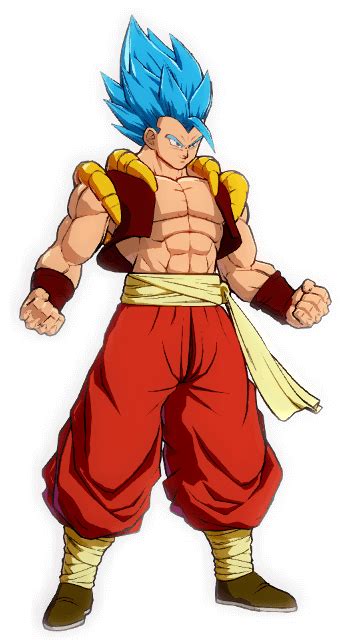 File DBFZ SSB Gogeta Color Png Dustloop Wiki